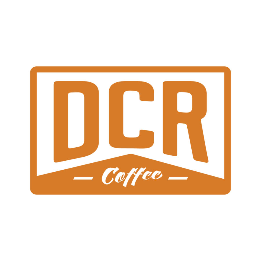 Orange DCR Logo Sticker | Dillanos Coffee Roasters