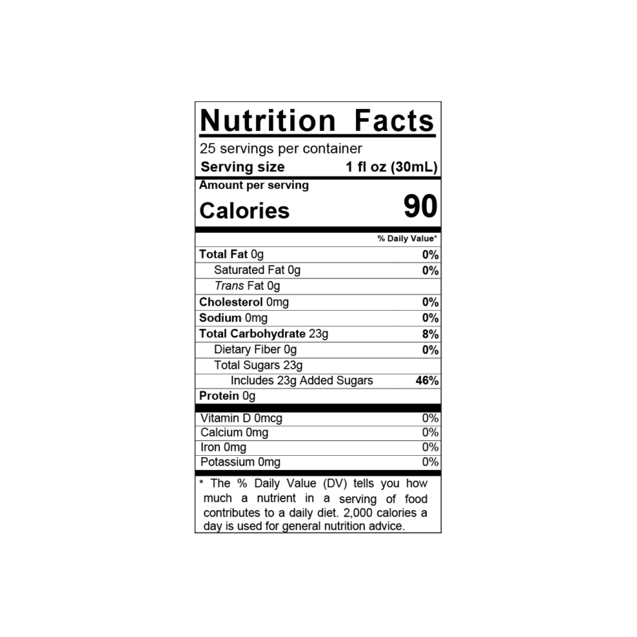 Barista 22 Blue Raspberry Syrup | Dillanos Coffee Roasters